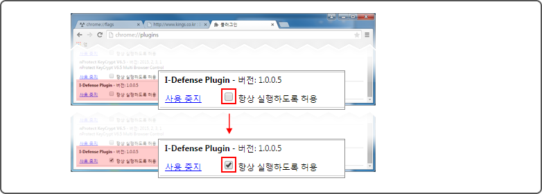 i-Defense FAQ :: NPAPI 사용설정 방법 보기